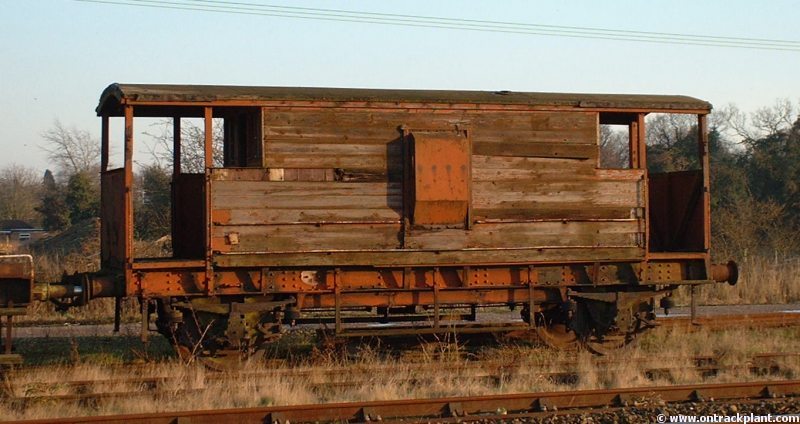ZTO 041364 - 20t Brake Van « Test Trains, Departmental railway stock ...