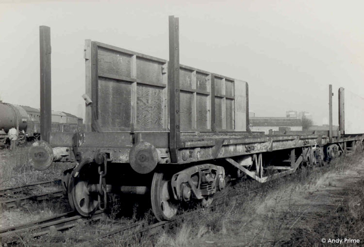 BOV 083441 - 30t Bogie Bolster « Test Trains, Departmental railway ...