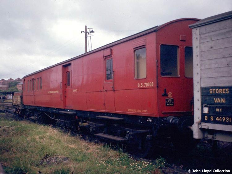 DS 70008 « Test Trains, Departmental railway stock & Internal Users ...