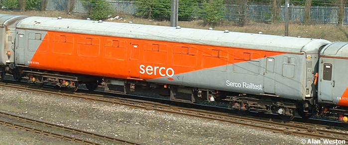QXA RDB 977470 - Serco Brake Force Runner « Test Trains, Departmental ...