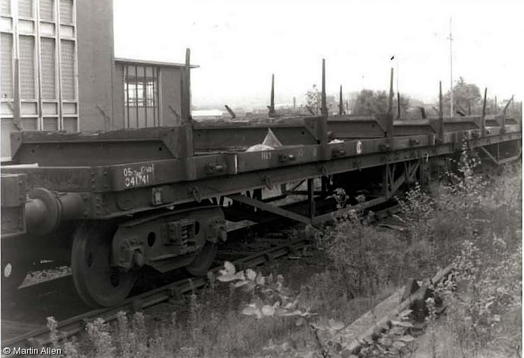 BQV 041741 - 30t Bogie Bolster Q « Test Trains, Departmental railway ...
