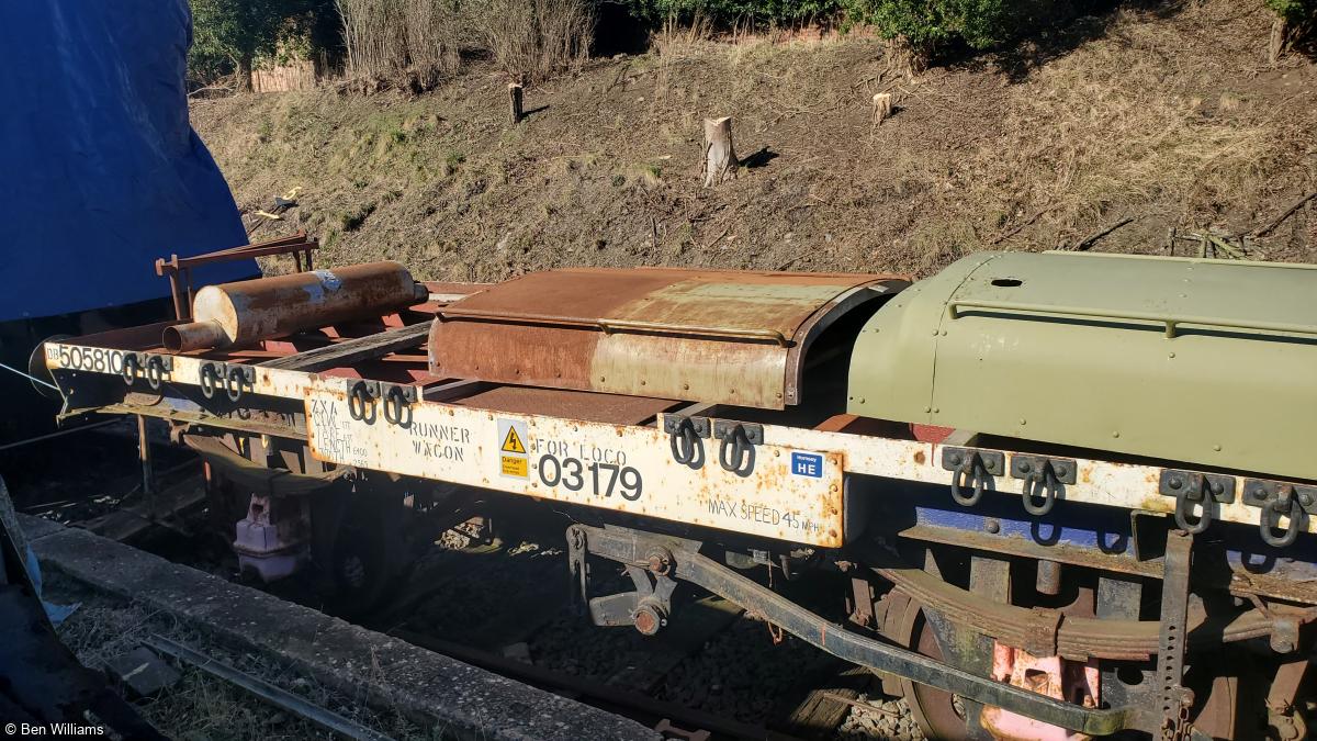 B 505810 - 14t Conflat A « Test Trains, Departmental railway stock ...
