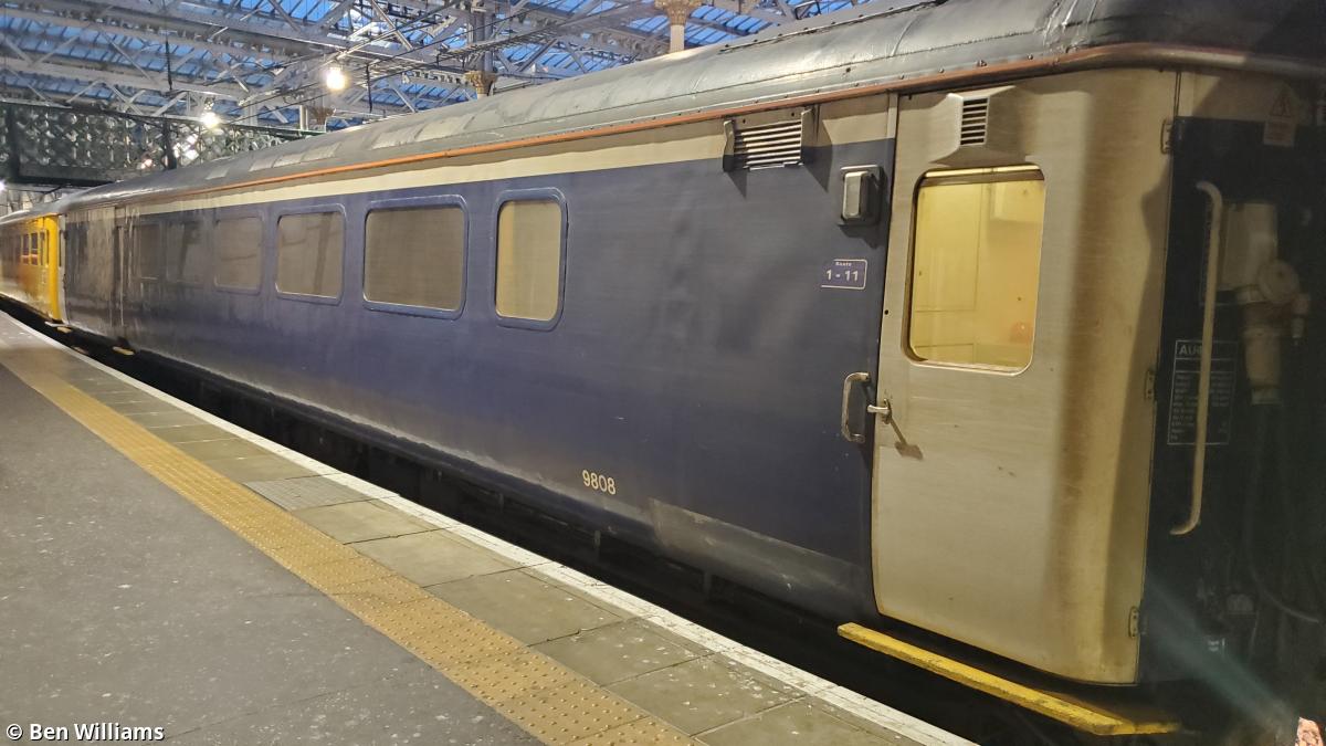 9808 - Network Rail support coach « Test Trains, Departmental railway ...