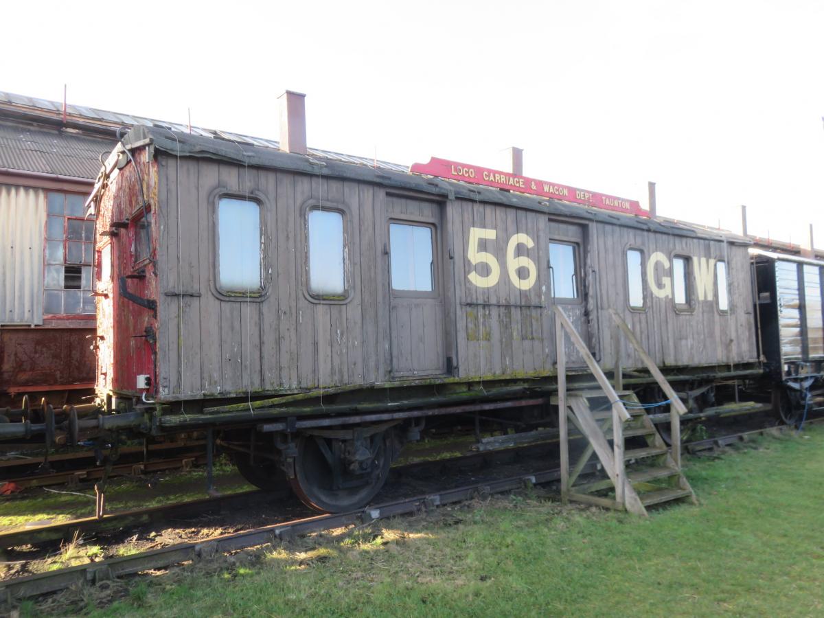 DW56 - Riding van « Test Trains, Departmental railway stock & Internal ...